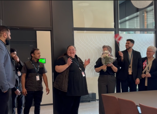 Karina wins the Can-Do Award: she has the whole team with her ...