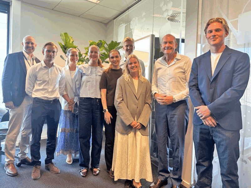 Fornemt besøg af vores Group CEO Dominic Blakemore - Compass Group